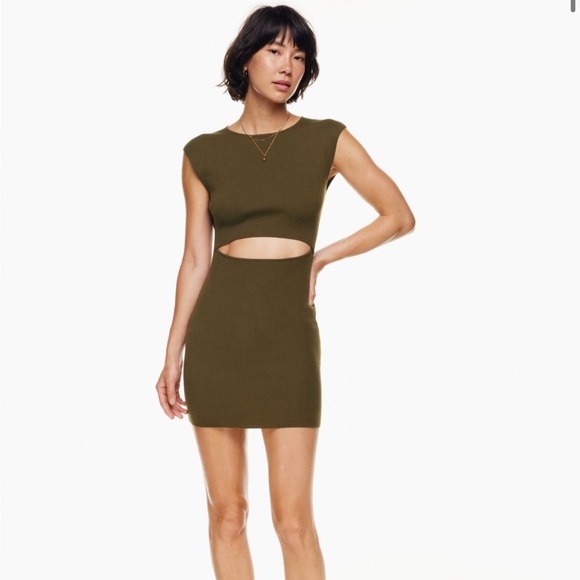 Aritzia | Dresses | Aritzia Wilfred Free Cutout Mini Dress In Frosted Lilac Xxs | Poshmark